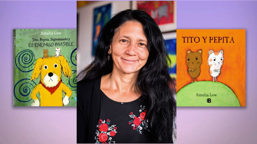 Amalia Low visita la Biblioteca Pública Arborizadora Alta | BibloRed